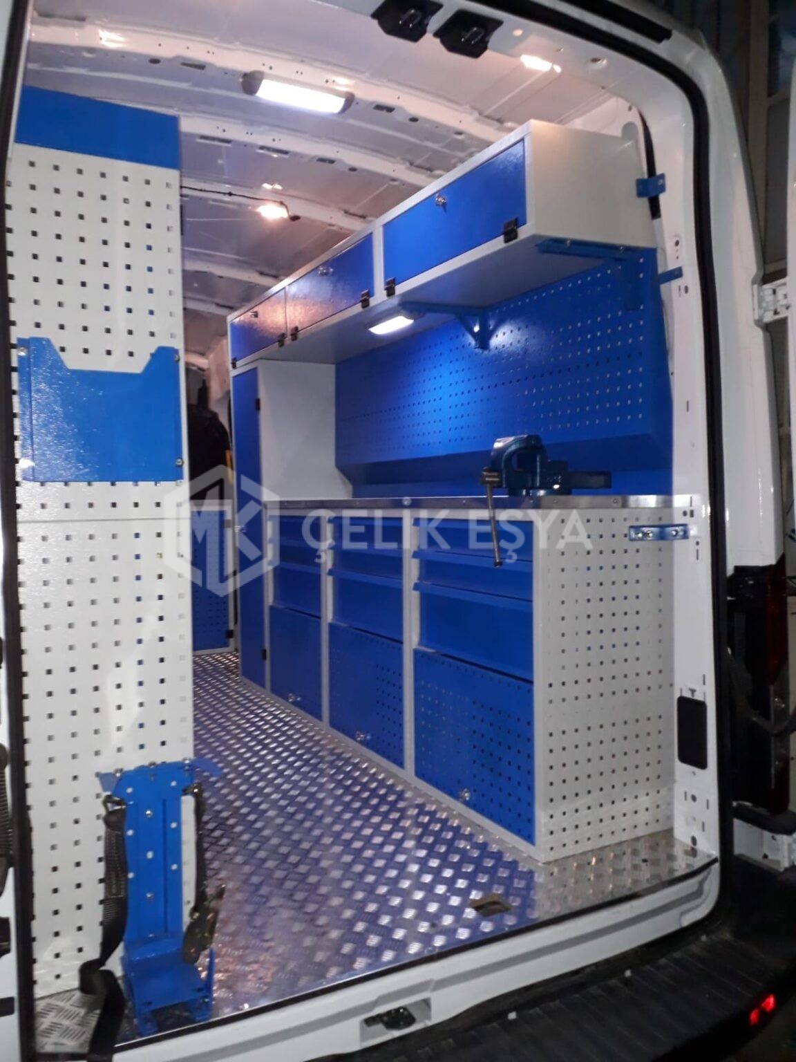 Fiat Ducato Araç İçi Dolap Sistemleri-MK412 | MK Çelik Eşya | MK Çelik Eşya